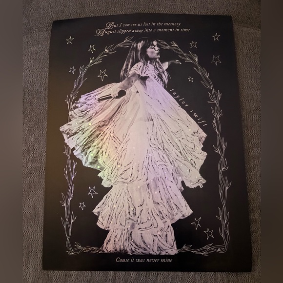 Taylor Swift | Wall Decor | Taylor Swift Folklore August Twirling ...